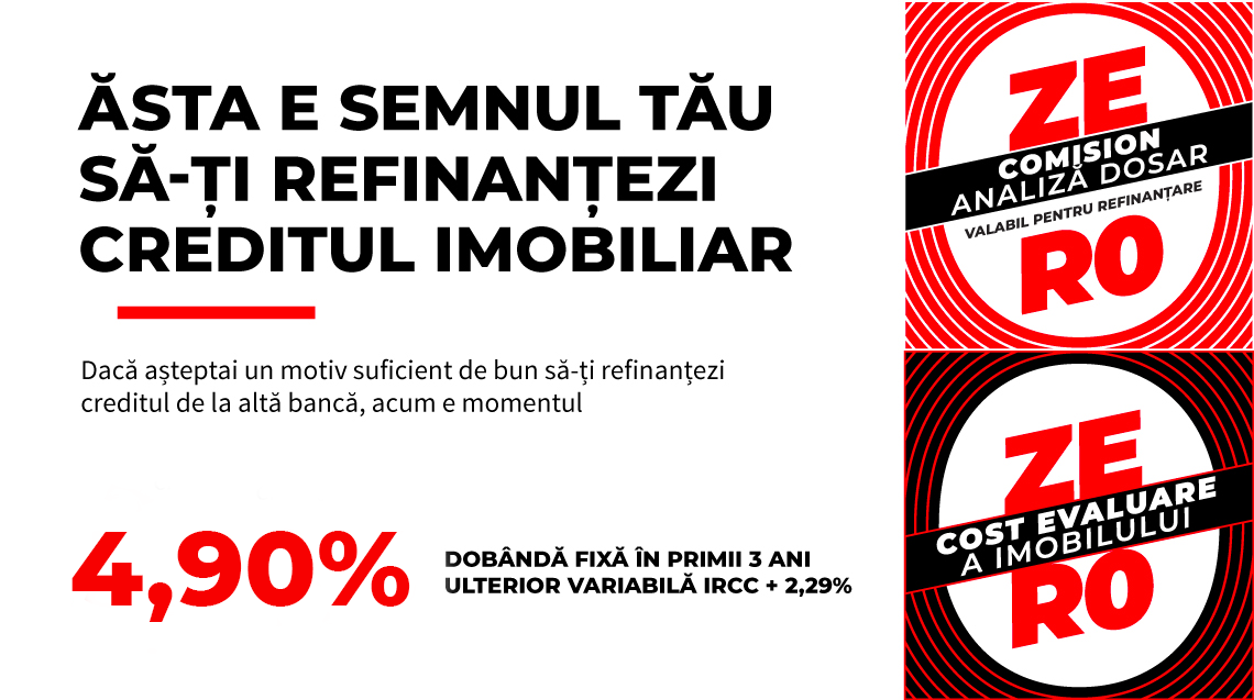 Refinantare Credit Ipotecar Habitat | BRD